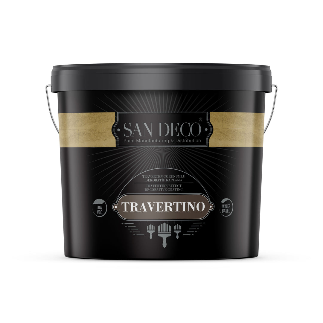 Travertino Decorative Coating - Natural Stone Effect | San Deco – Sandeco